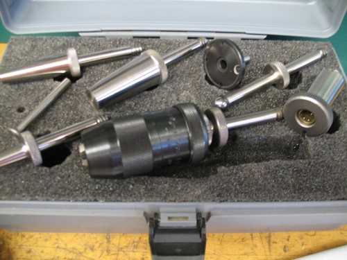 FEDERAL CMM PROBE KIT VARIOUS STYLUS INC ROHM 1/2" CAP KEYLESS CHUCK ...