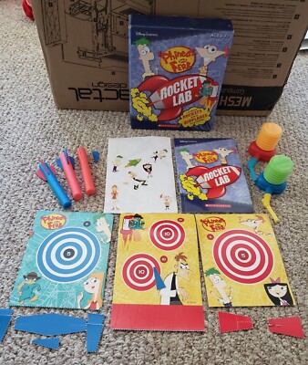Phineas and Ferb Rocket Lab Book GIFT SET | eBay