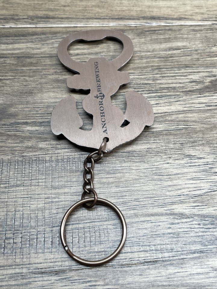 Anchor Brewing Beer Bottle Opener Keychain Brewery Novelty KG | eBay UK