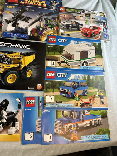 Mixed Lot of 15 Various LEGO Instruction Booklets Manuals Only | eBay