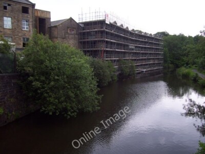 Photo 6x4 Lob Lane Mill, Brierfield Lob Lane Mill next to the Leeds ...