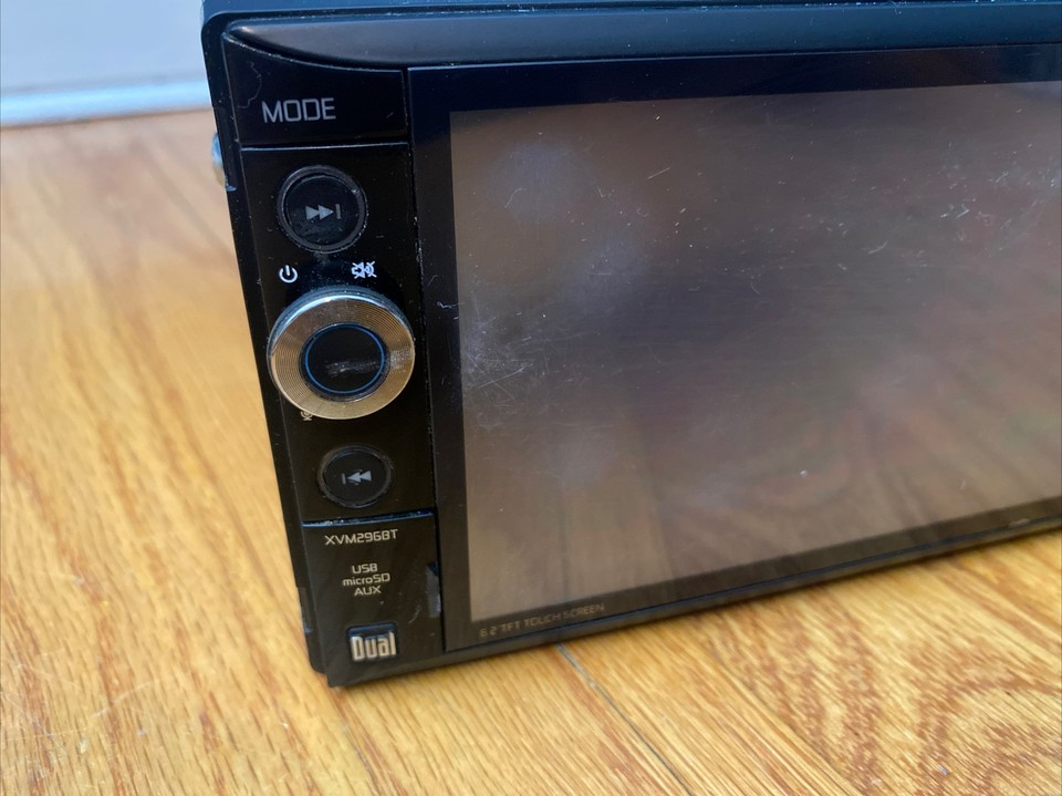 DUAL XVM296BT 2 Din Digital Media Player Receiver USB AUX Bluetooth ...