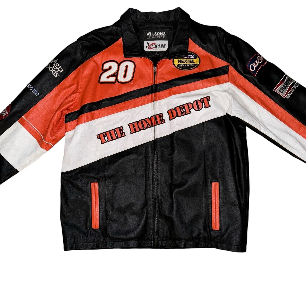 Nascar Tony Stewart Leather Jacket