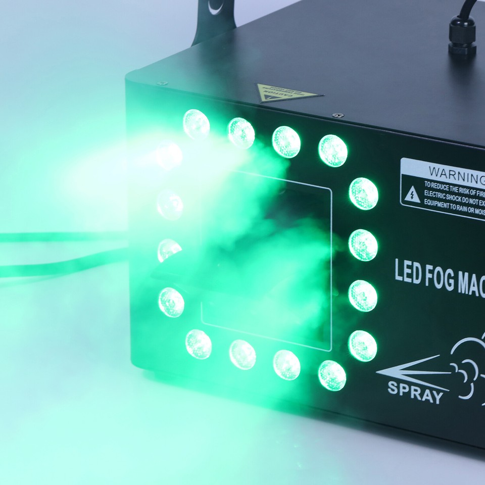 1500W Low Profile Hazer Haze Smoke Machine DMX Theater DJ Party Stage ...