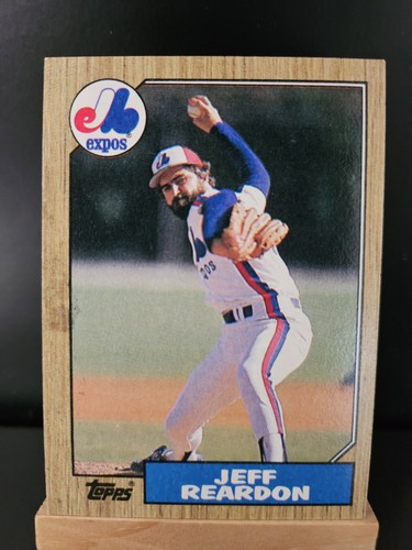 1987 Topps - #165 Jeff Reardon - MONTREAL EXPOS | eBay