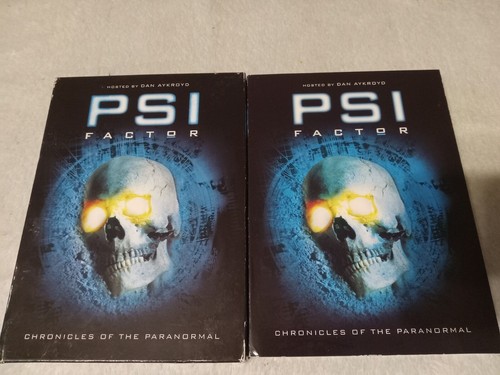 PSI Factor Season 4 DVD 1999 Canadian 6-Disc Set Dan Aykroyd Paranormal ...