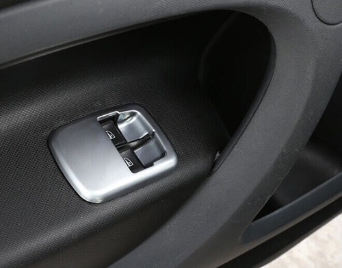 For Benz Smart Fortwo 2016-2018 Matte Silver Window Lift Lock Switch ...