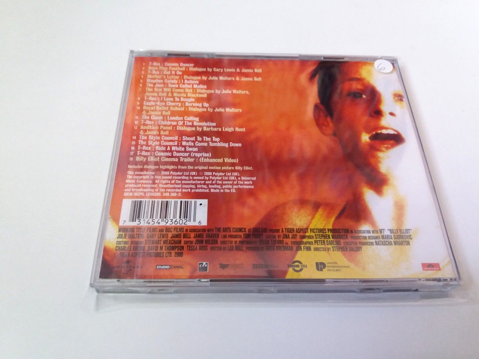 Original Soundtrack "Billy Elliot" CD 18 Tracks Soundtrack OST | eBay