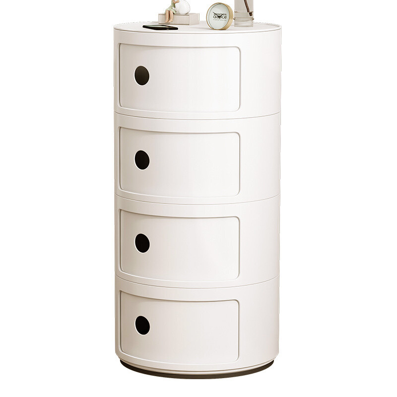 2/3/4/5 Drawers Round Storage Unit Bathroom Cabinet Chest Cupboard Side ...