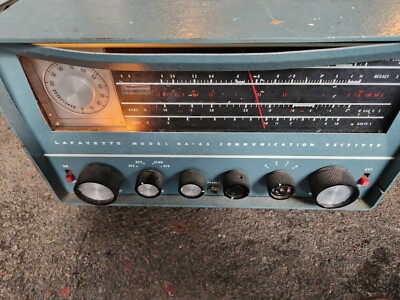 Lafayette HA-63 Ham Tube Radio Receiver RARE Shortwave AM | eBay
