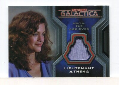 Battlestar Galactica Colonial Warriors Lieutenant Athena Costume Card ...