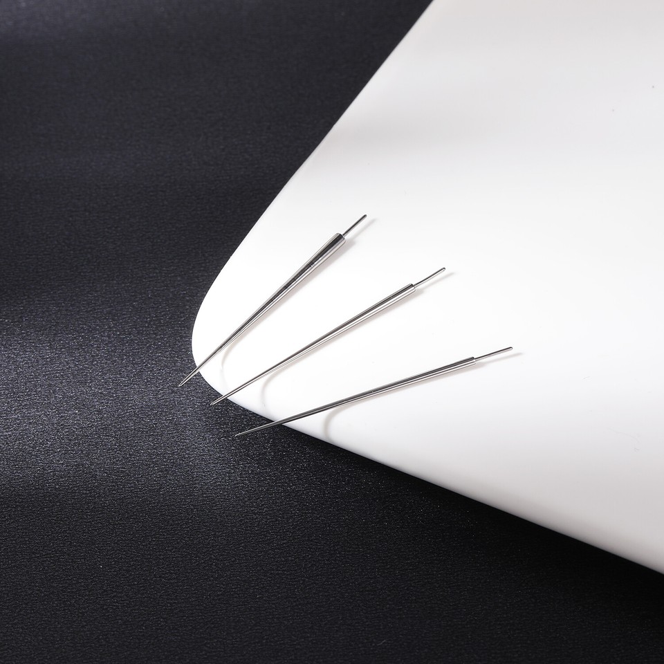 2PCS G23 Titanium Pin Taper Threadless Piercing Needles Piercings ...