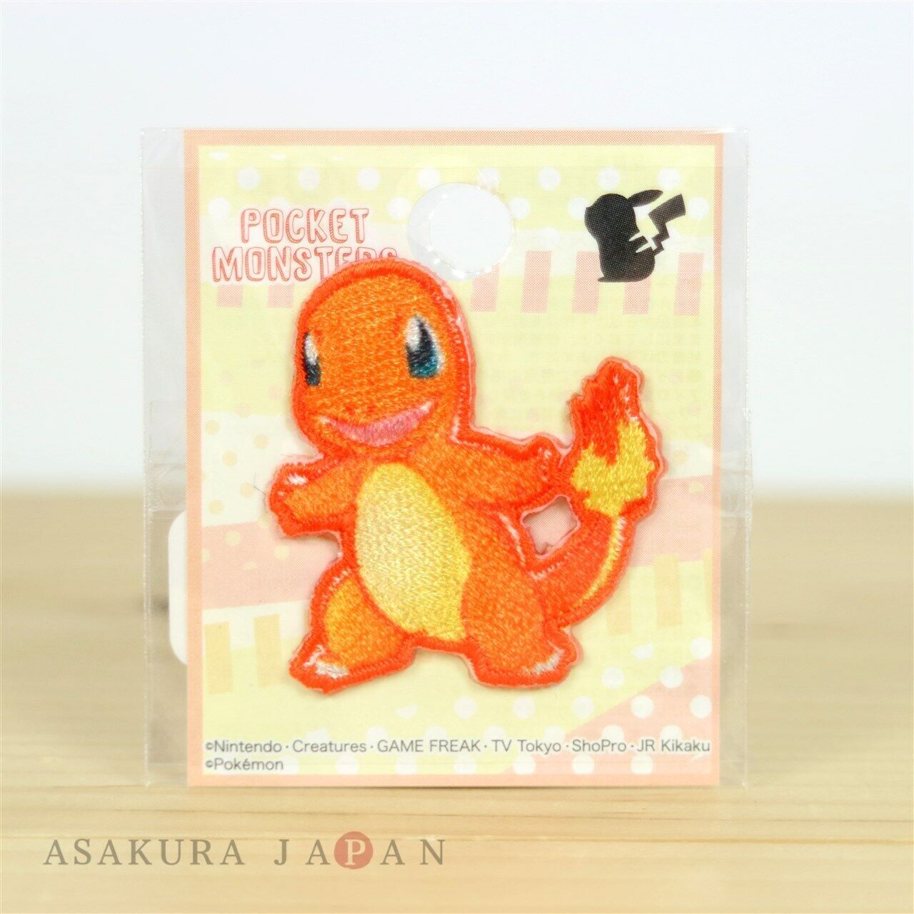 Pokemon Mini Embroidered Sew Iron On Patch Badge Charmander From Japan ...
