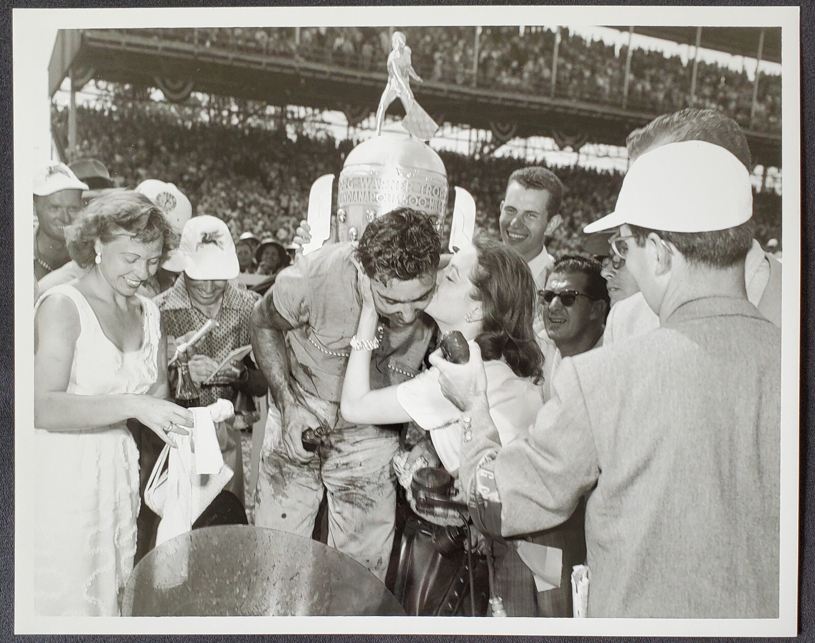 1953 Bill Vukovich Indianapolis Indy 500 Official IMS IndyCar 8x10 ...