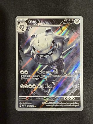 Pokemon Mega Evolution Steelix 150/132 Illustration Rare Card NM | eBay