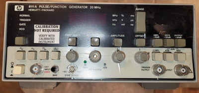 HP 8111A 1 Hz-20 MHz, Pulse / Function Generator | eBay