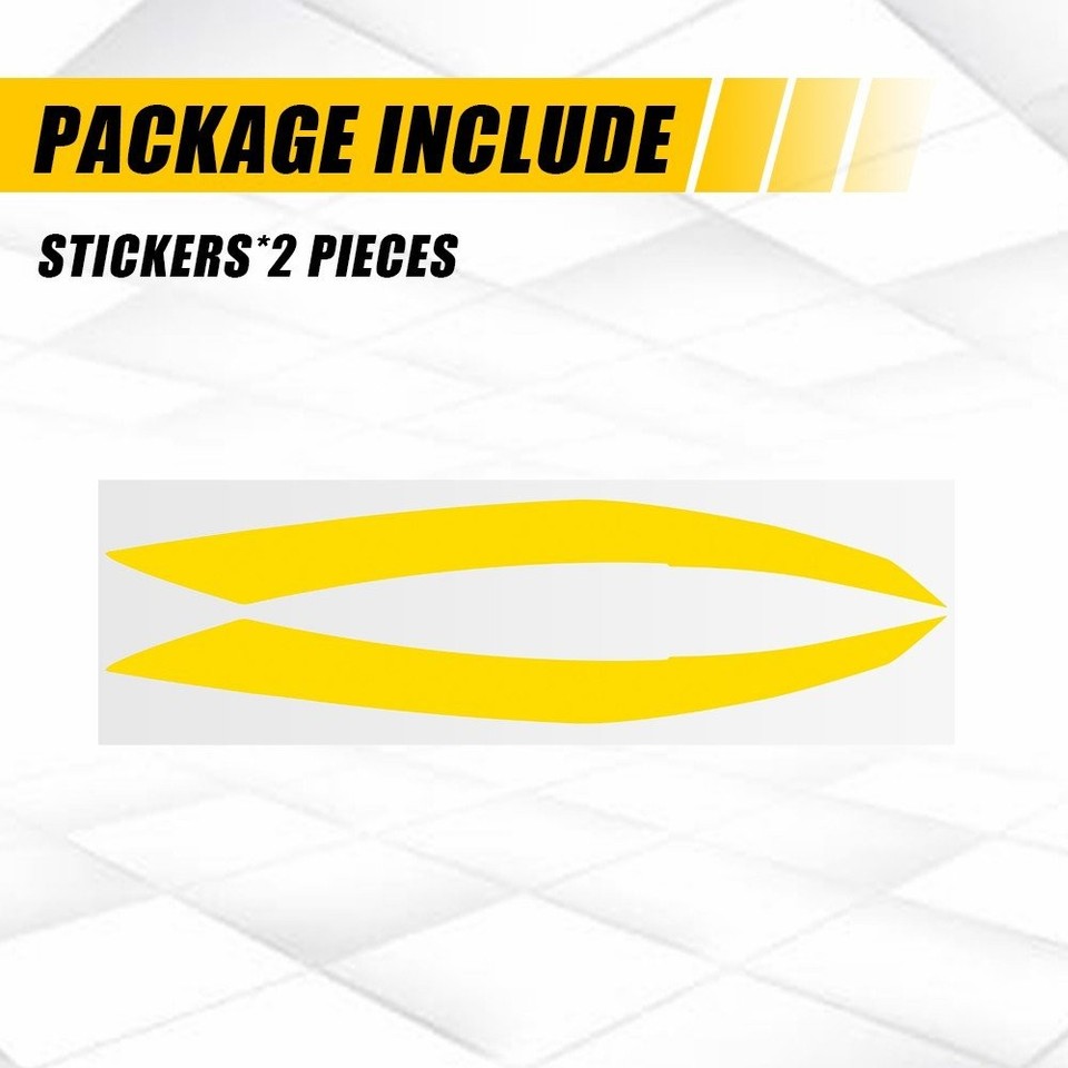 Yellow For Lexus IS350 IS300 IS500 2021 22-25 Headlight DRL Vinyl ...