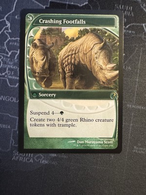 1x Crashing Footfalls, Future Sight Frame, Mystery Booster 2, MTG NM | eBay