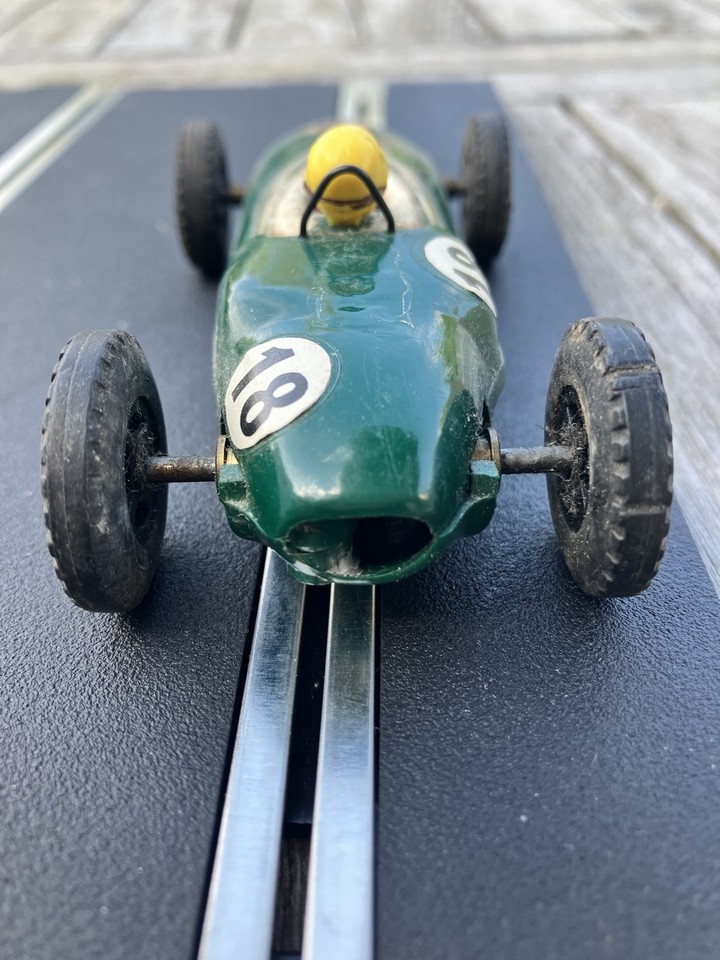 Scalextric Triang C63 Lotus 1961 #18 Green F1 Vintage Classic Unboxed ...