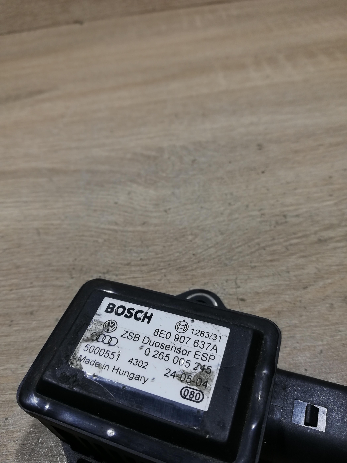 vw golf 8e0907637a 0265005245 ESP YAW RATE SENSOR Bosch | eBay