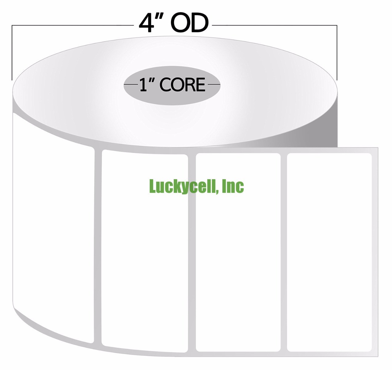 20 Rolls 3x1 Direct Thermal Shipping Labels 1375PR for Zebra Eltron ...