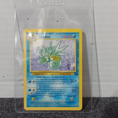 Pokemon Card 1st Edition Uncommon Fossil Set 1999 Seadra 42/62 | eBay
