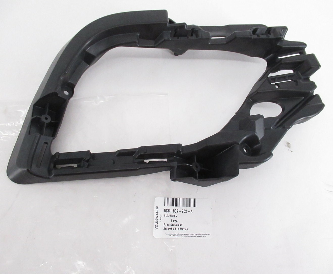 Genuine OEM VW 5C6-807-262-A Passenger Front Fog Light Housing 16-18 ...