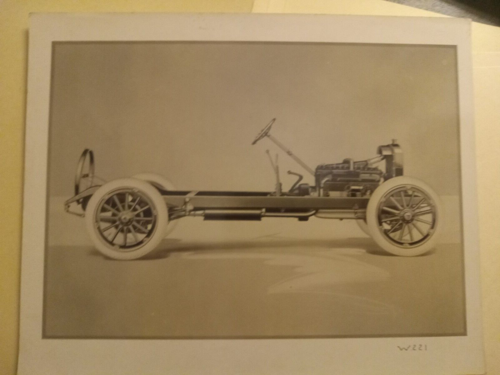 Old photo of a 1918 Liberty Automobile chassis shot, made in Detriot | eBay