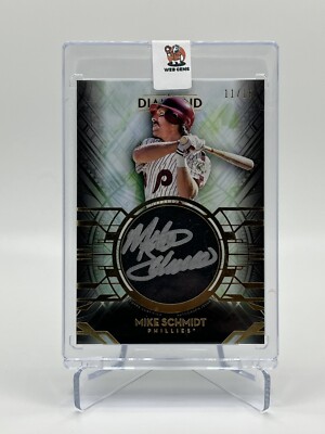 2021 Topps Diamond Icons Baseball Mike Schmidt Silver Ink AUTO #11/15 ...