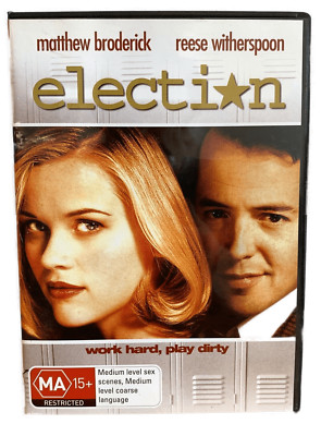 Election Reese Witherspoon Matthew Broderick Region 4 DVD Comedy NEW ...
