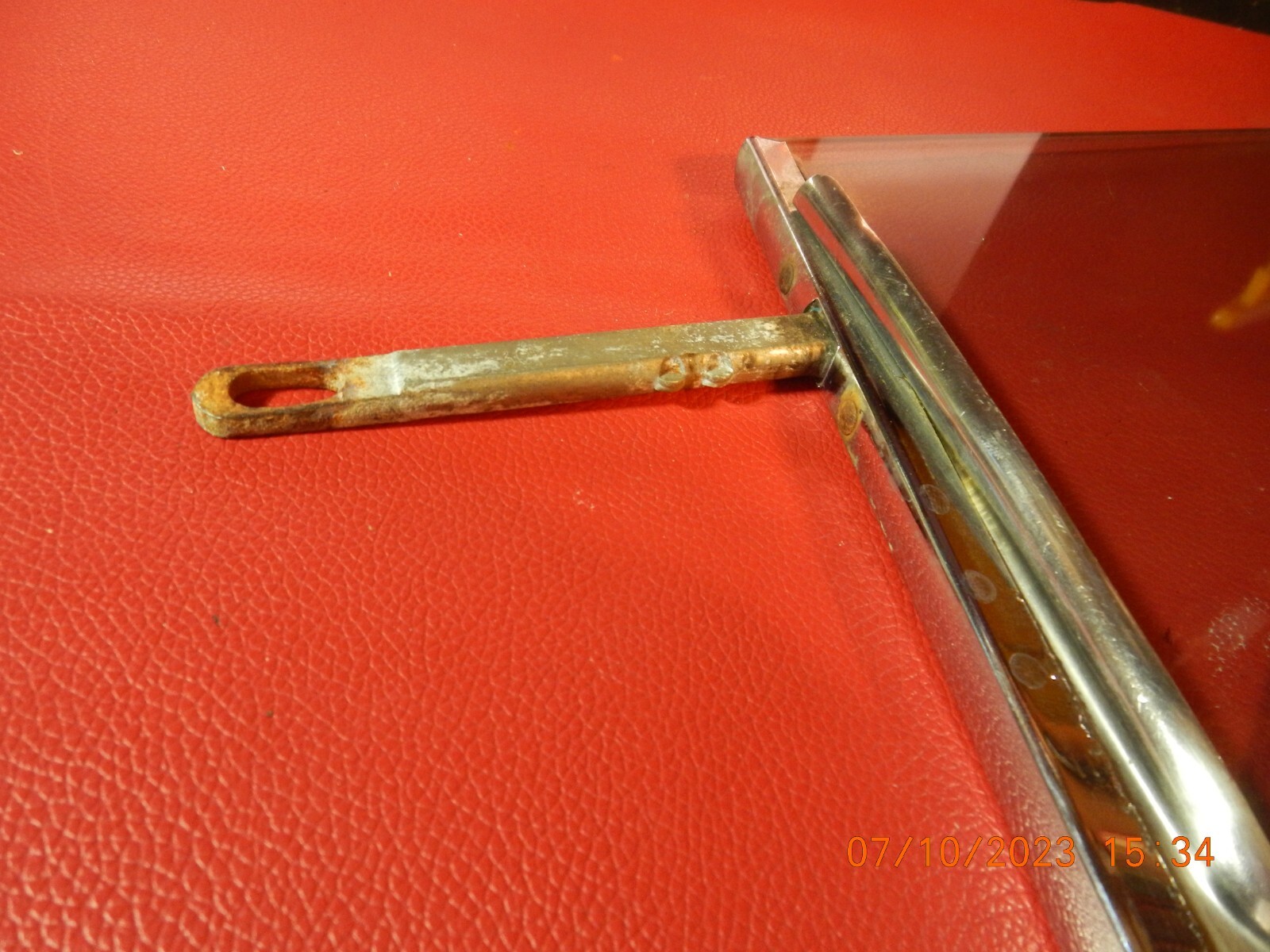 1963 1964 IMPALA CONVERTIBLE PASSENGER VENT WING WINDOW FRAME GLASS ...