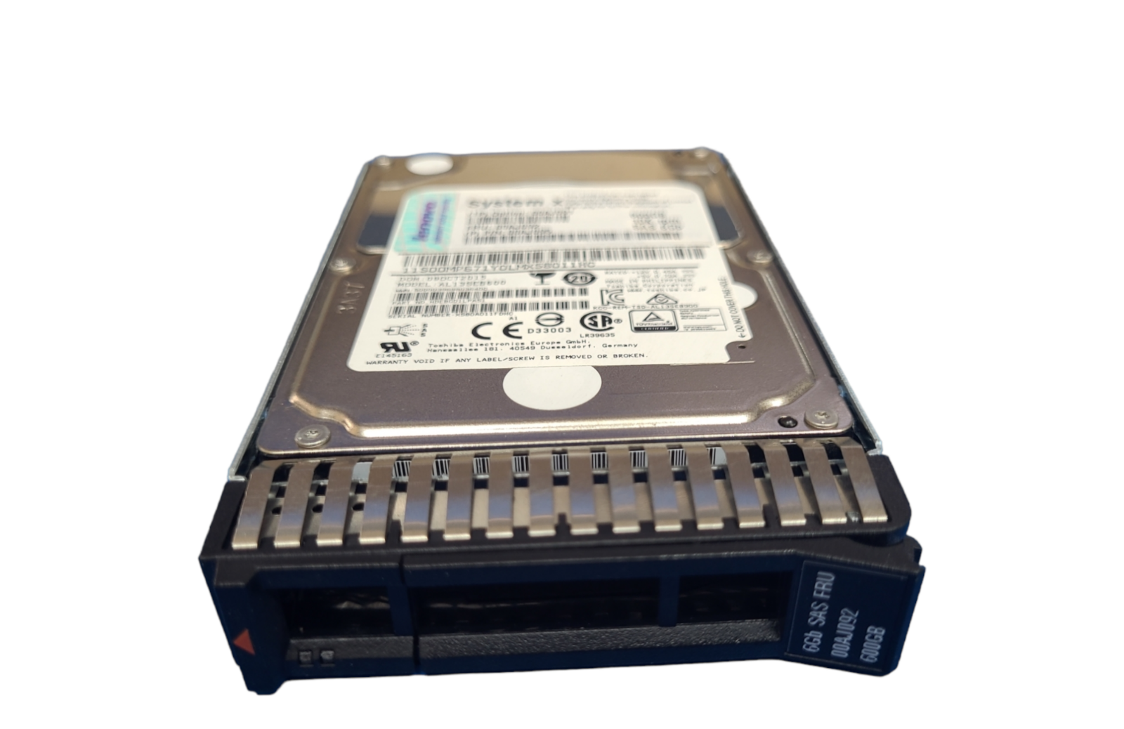 IBM 600GB 10K 6Gbps 2.5" SAS Hard Drive SFF HDD 00AJ092 00AJ091 00AJ095 ...