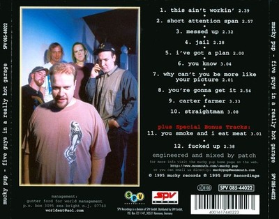 MUCKY PUP - FIVE GUYS IN A REALLY HOT GARAGE NEW CD 4001617440223| eBay