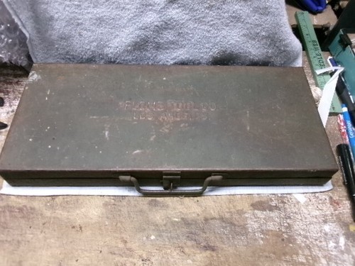 ** Vintage - Pressed Steel - PLOMB TOOL BOX - Los Angeles Box - 19 1/2 ...