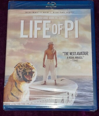 NOS 2012 LIFE OF PI BLU-RAY & DVD + DIGITAL COPY FANTASY NEW SEALED | eBay