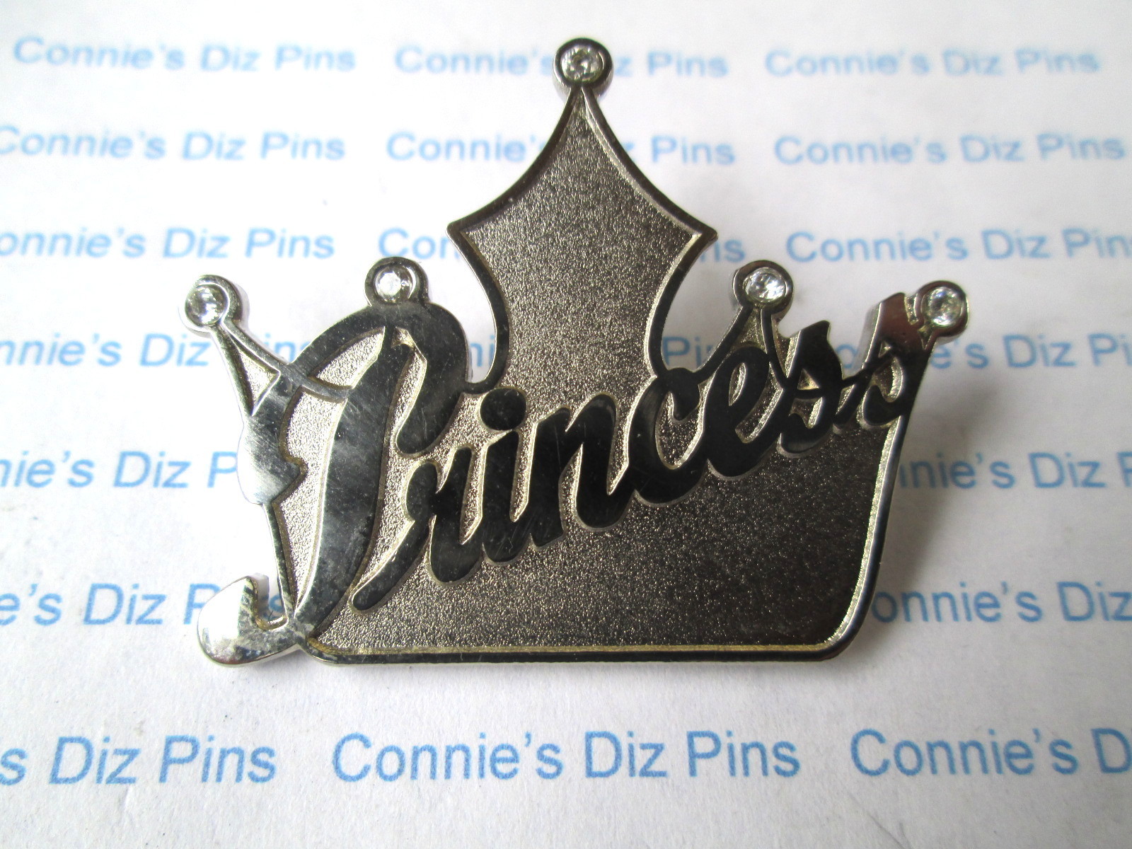 DISNEY PRINCESS - 5 JEWLELS SILVER CROWN - DISNEYLAND RESORT (DLR) 2002 ...