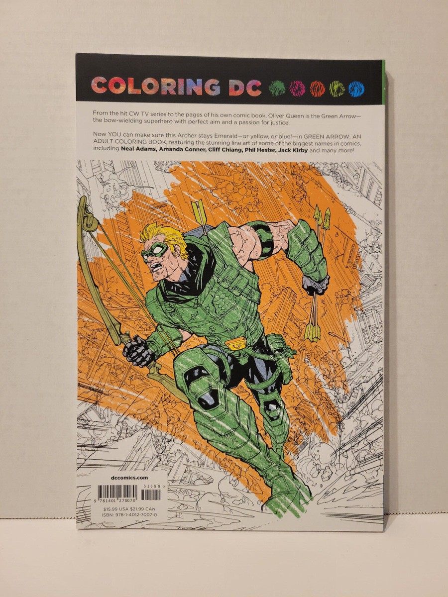 Cw Arrow Coloring Pages