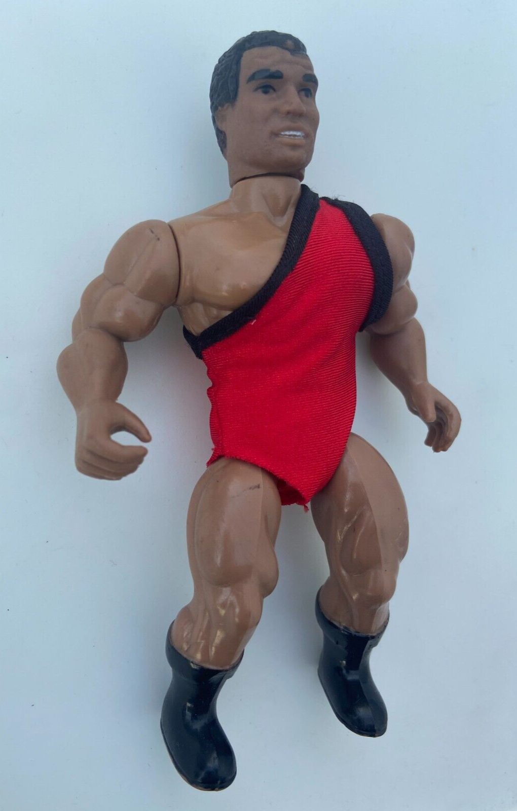 AWA Remco Carlos Colon Red Singlet - Loose Used Wrestling Figures WWE ...