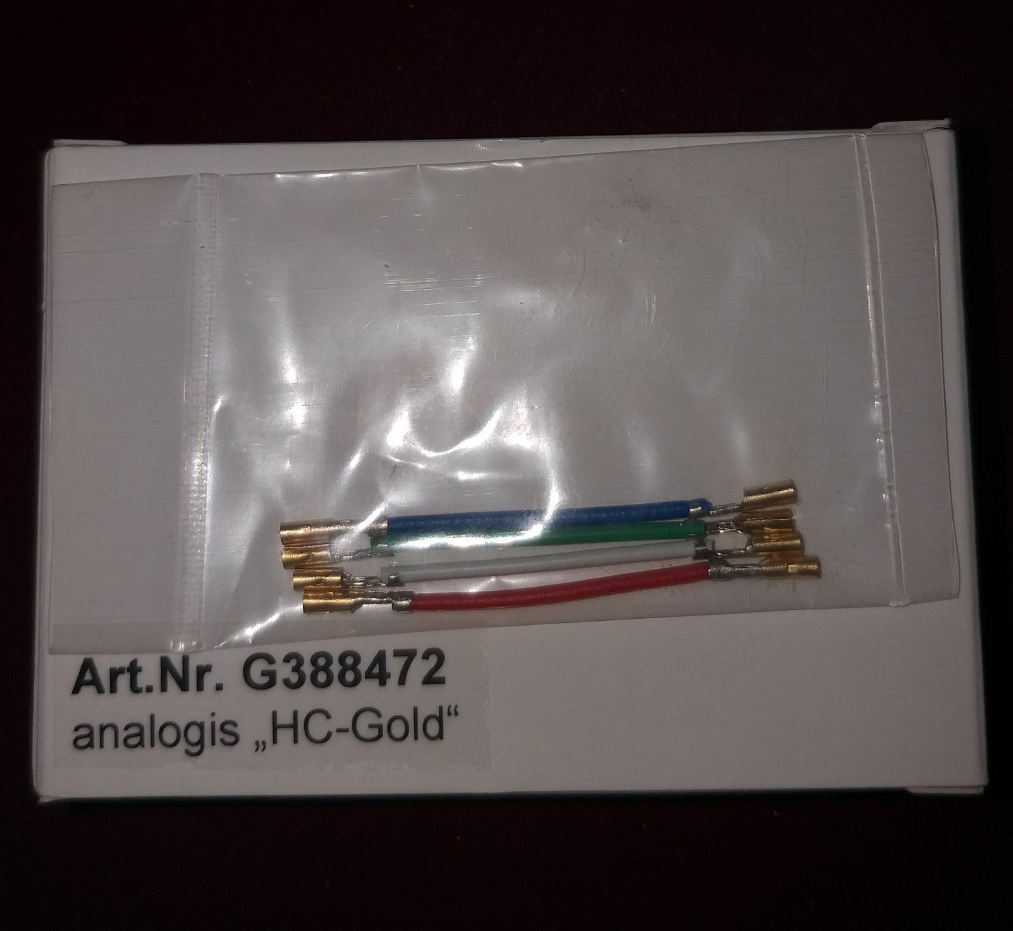 NEW Turntable Phono Cartridge Headshell Wires Leads Cables fits ...