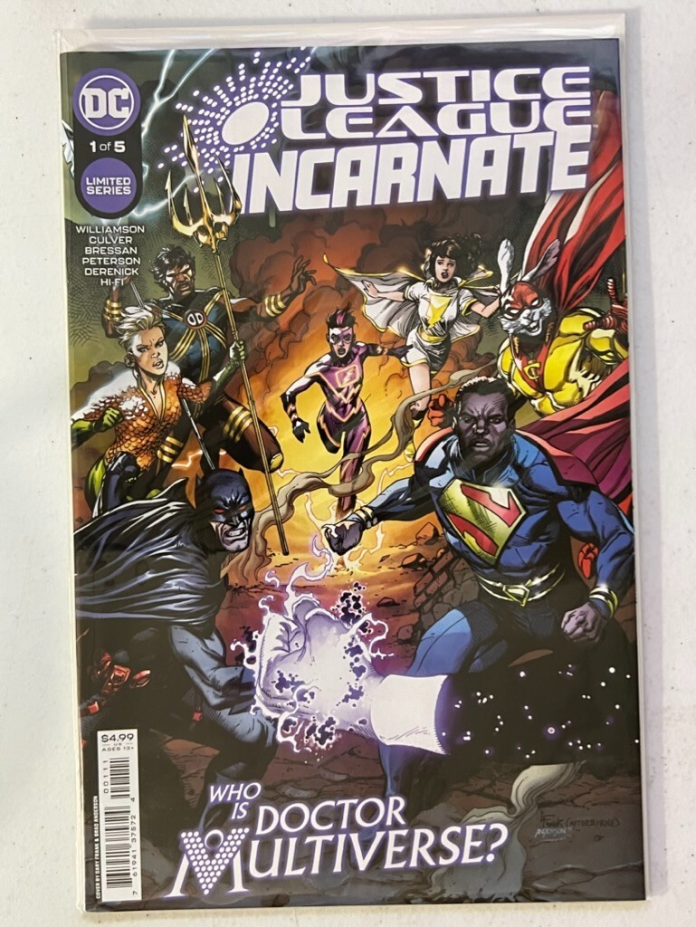 Justice League Incarnate #1 2021 DC Comics 1st Appearance Dr ...