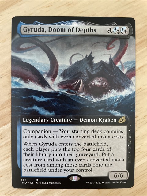 MTG Gyruda, Doom of Depths Ikoria: Lair of Behemoths 351 Regular Rare ...