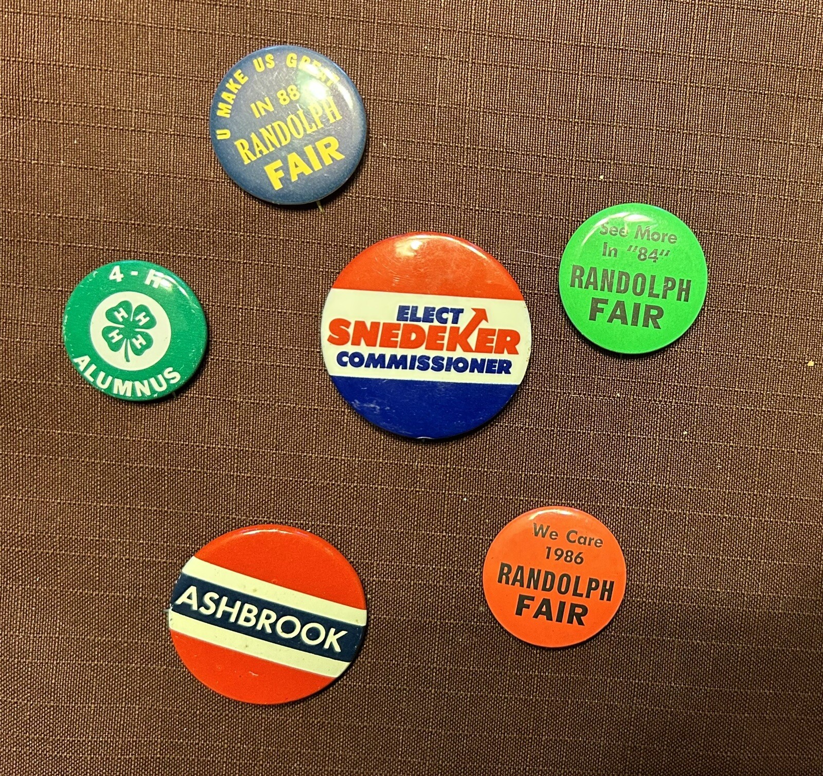 Vintage Political, Fair, 4 H Buttons - Lot Of 6 | eBay