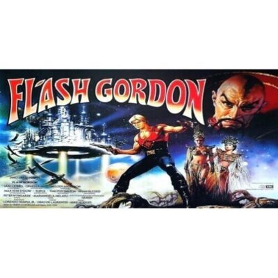 PLASTICVILLE FLASH GORDON BILLBOARD SIGN INSERT CARD LIONEL & AMERICAN ...