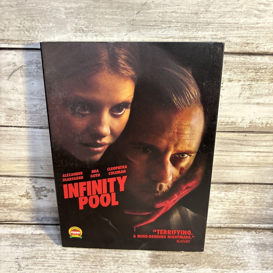 NEW! Infinity Pool (DVD) Sealed w/Slipcover Terrifying A Mind Bending ...