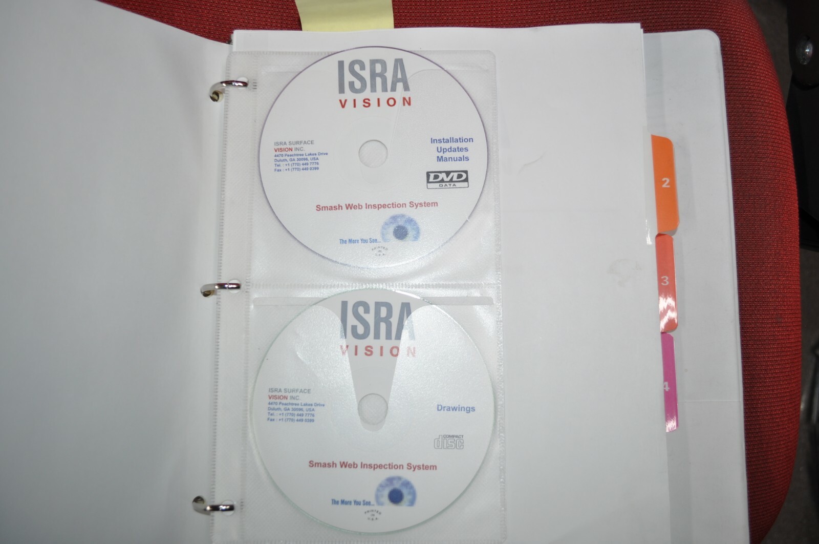Isra Vision System SMASH Web Camera Inspection AG CL V1.0 Processor ...