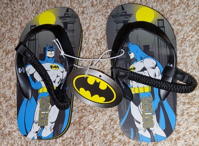 batman flip flops kids size medium 7-8. BRAND NEW | eBay