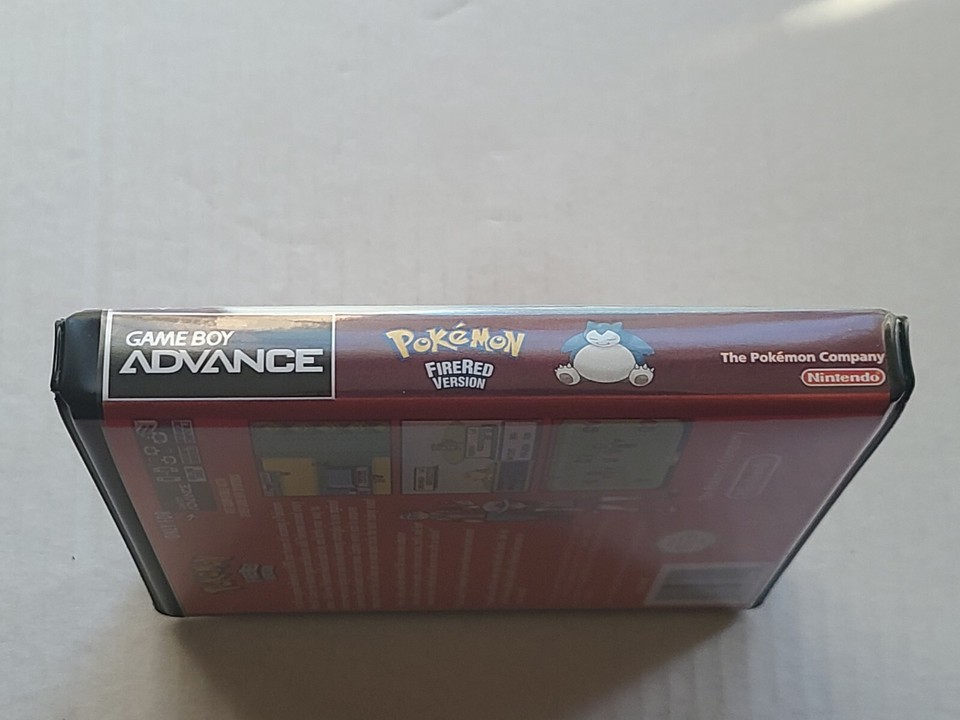 Pokémon Fire Red Version Pokemon FireRed CASE ONLY Game Boy Advance GBA ...