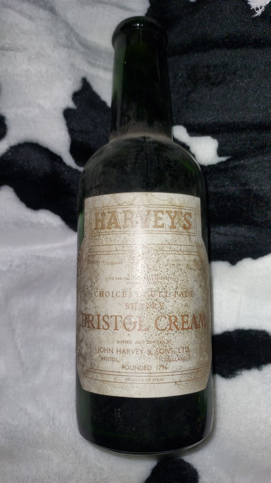 Harvey's of Bristol Cream Sherry Vintage England UK Produce of Spain | eBay