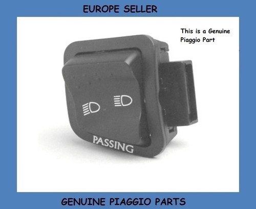 Piaggio Beverly 250 Light Switch Low/High Beam With Passing 642670 | eBay