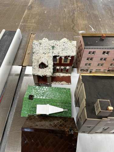 Vintage Built Rite Cardboard Buildings Assortment Of Cardboard ...